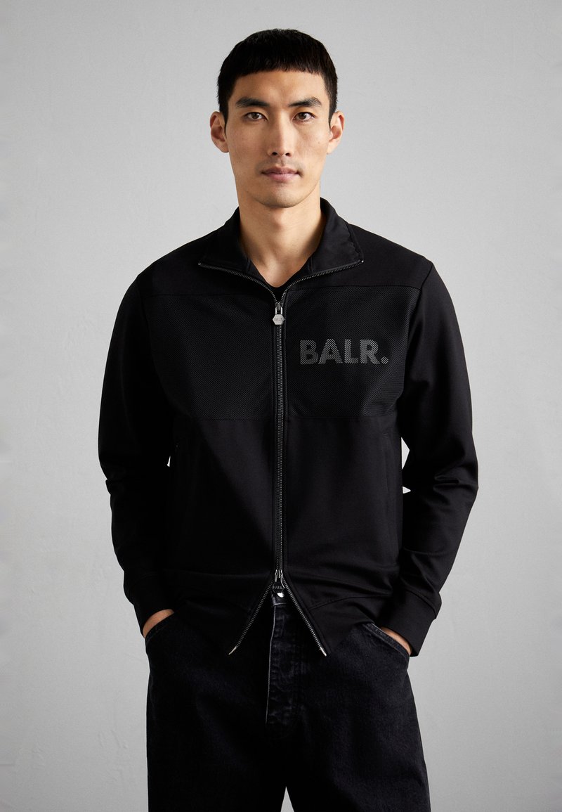 BALR. LOUIS SLIM TRACK JACKET - Training jacket - jet black/black ...