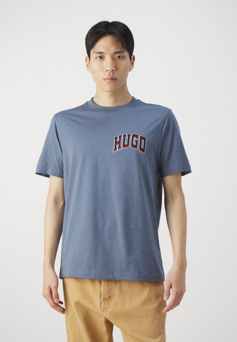 HUGO DASKO - T-shirt z nadrukiem/niebieski - Zalando.pl
