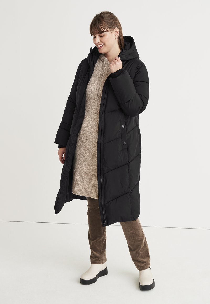 Cellbes of Sweden WITH FLUFFY PADDING - Wintermantel - black/schwarz ...