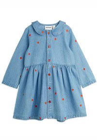 Mini Rodini HEARTS DRESS - Spijkerjurk - blue/blauw - Zalando.nl