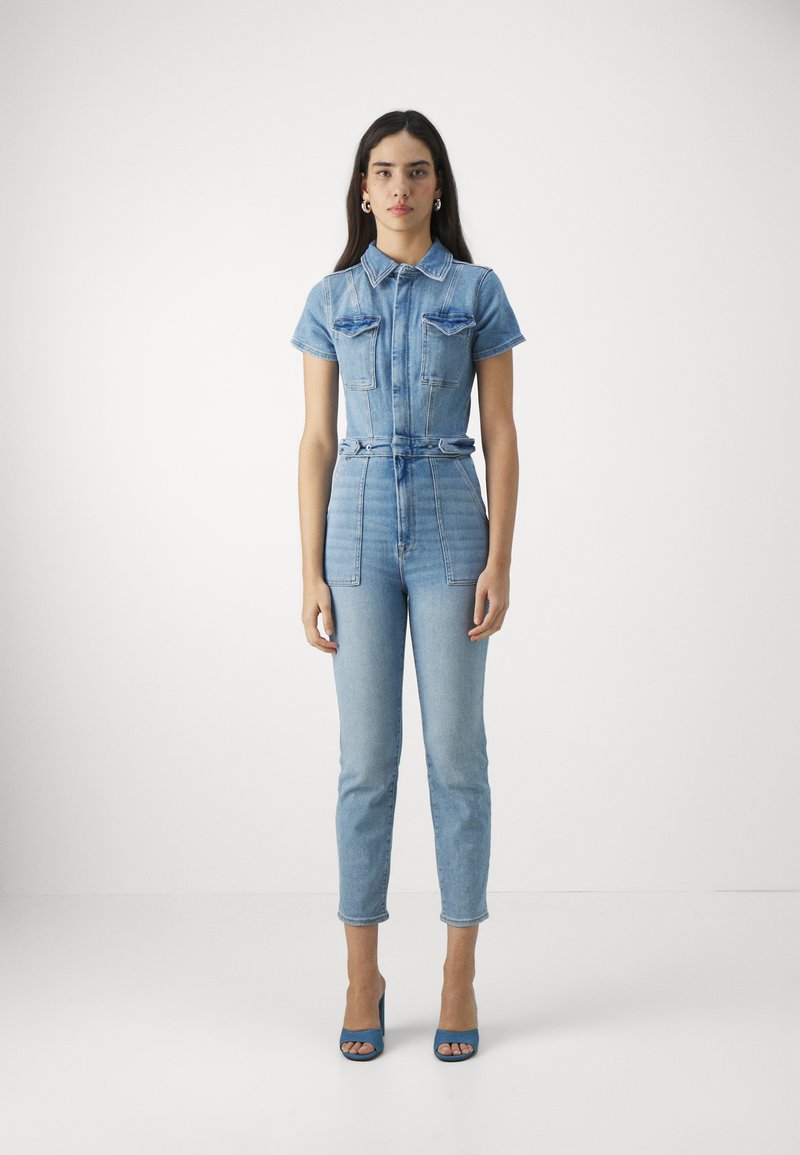 Good American FIT FOR SUCCESS - Mono - blue/blue denim - Zalando.es