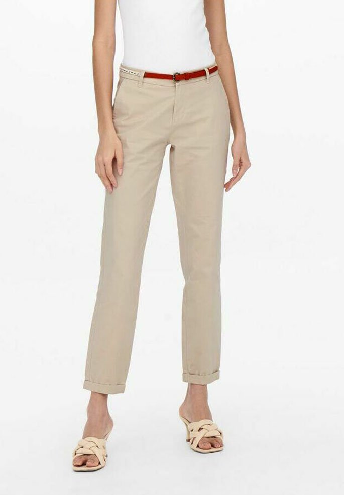 ONLY PANTALONE CLASSICO - Pantaloni - pumice stone/beige - Zalando.it