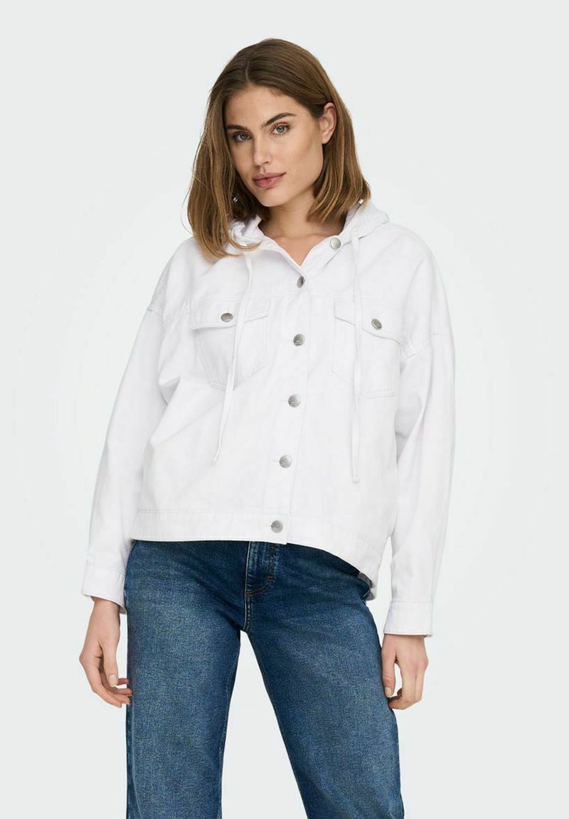 ONLY Giacca di jeans - bright white/avorio - Zalando.it