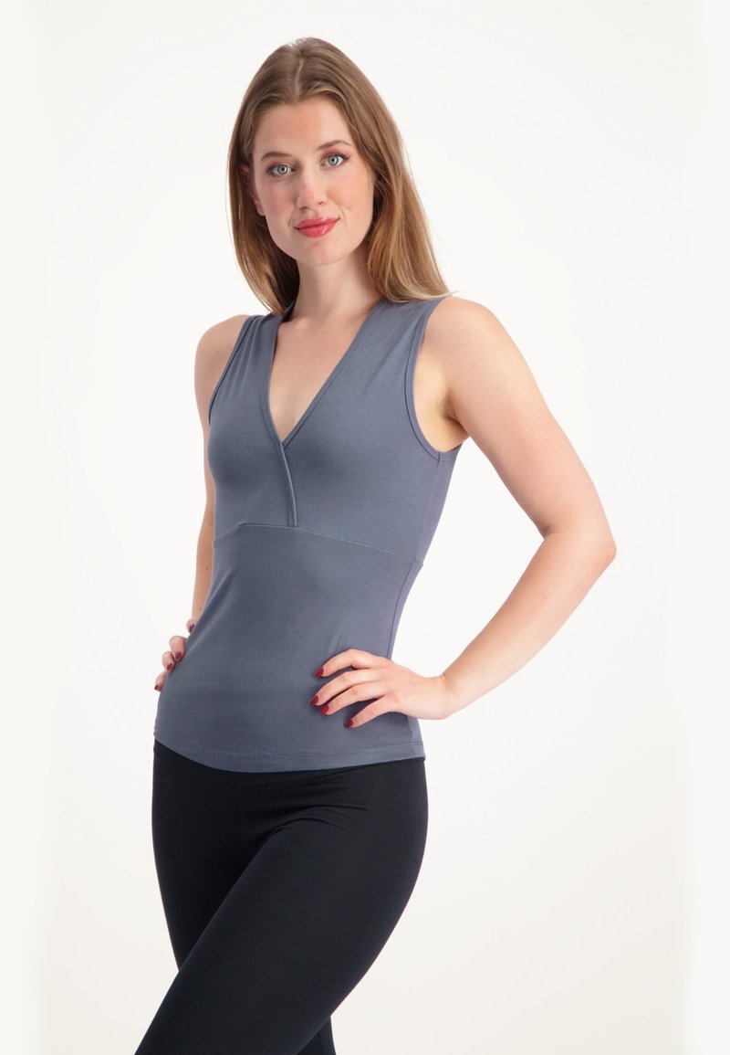 Urban Goddess YOGA NAMASTE - Top - slate/blaugrau - Zalando.at