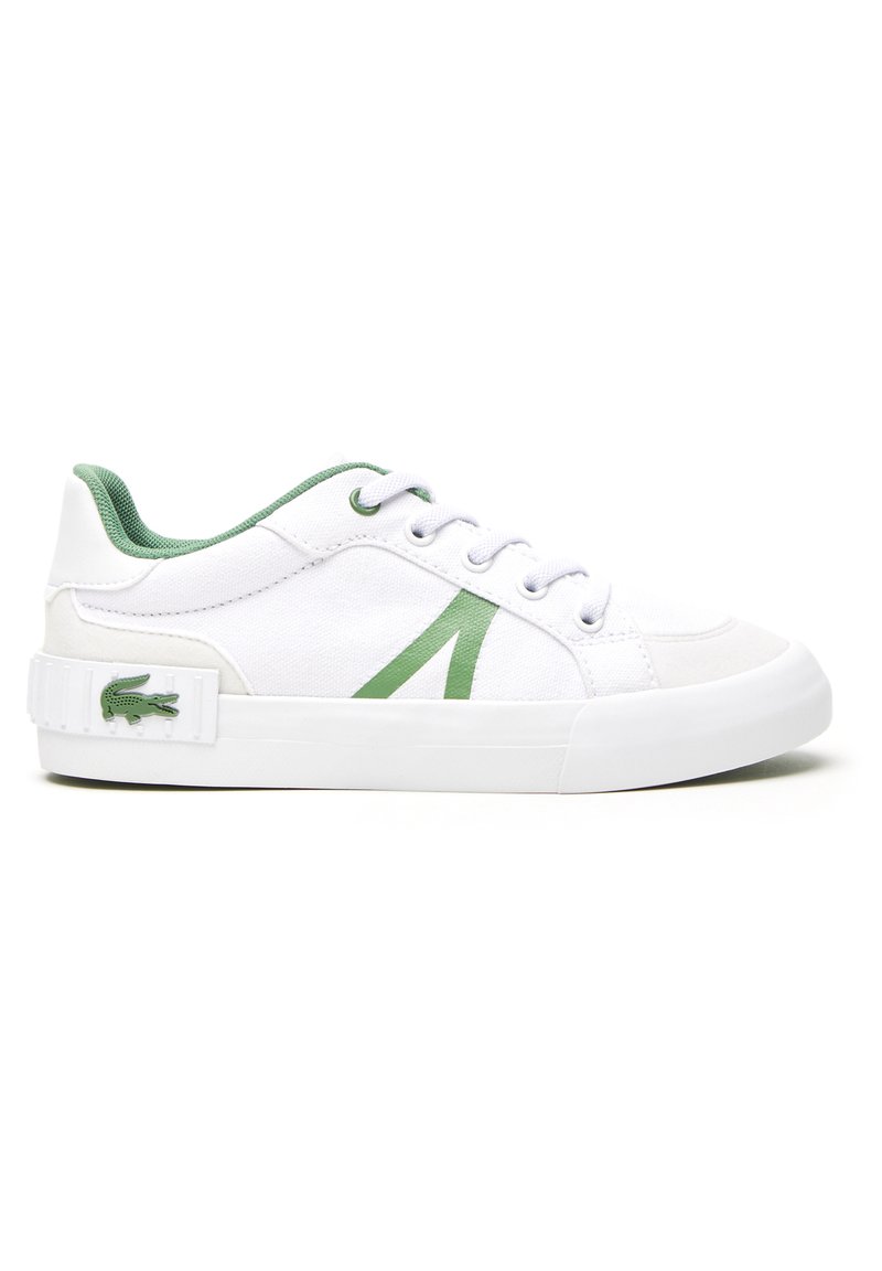 Lacoste L004 123 1 CUC - Trainers - wht/grn/white - Zalando.co.uk