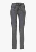 BRAX STYLE MERRIT - Jeans Straight Leg - used light grey/hellgrau ...