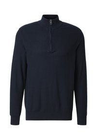 INDICODE JEANS BARCERLE ½ ZIP - Svetr - sky captain/tmavě modrá ...