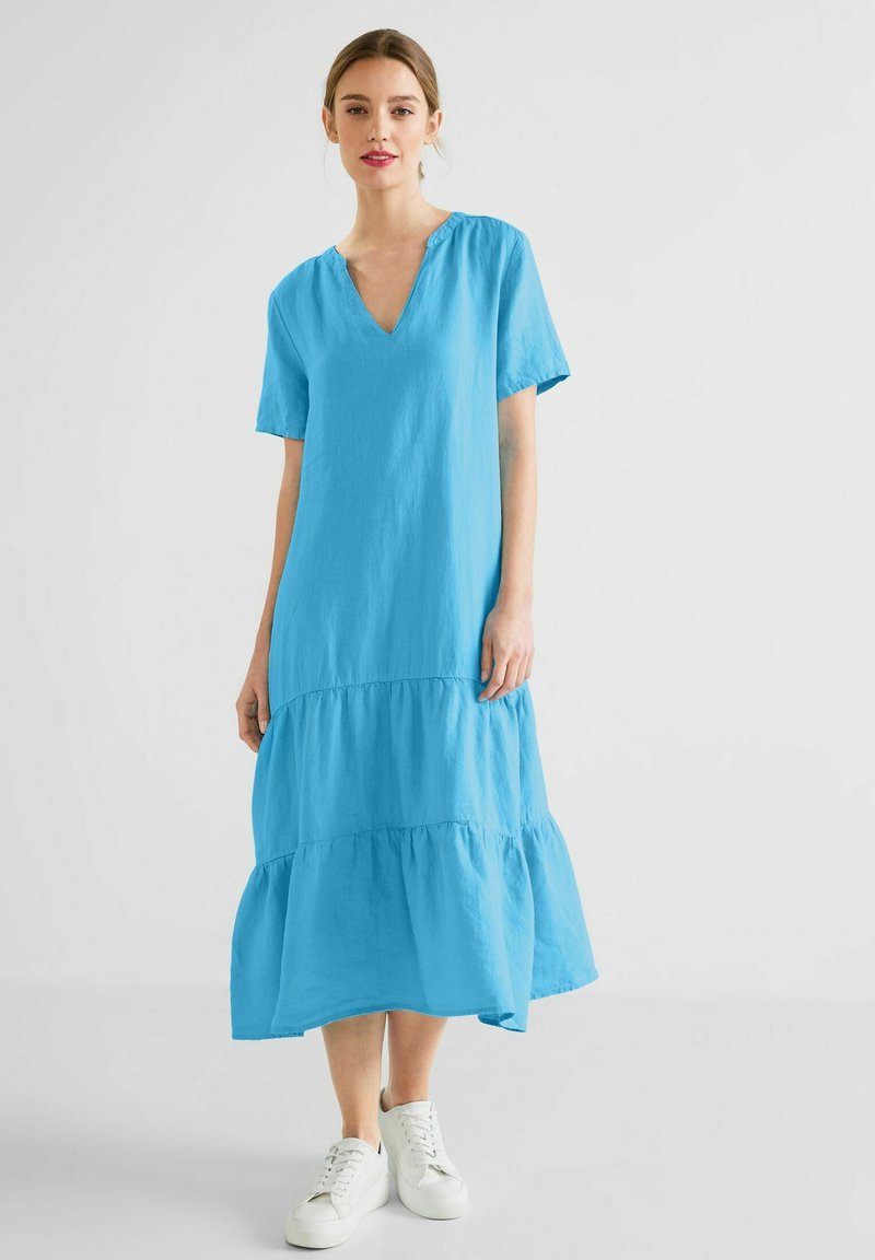 Street One Robe de jour - blau/bleu - ZALANDO.FR