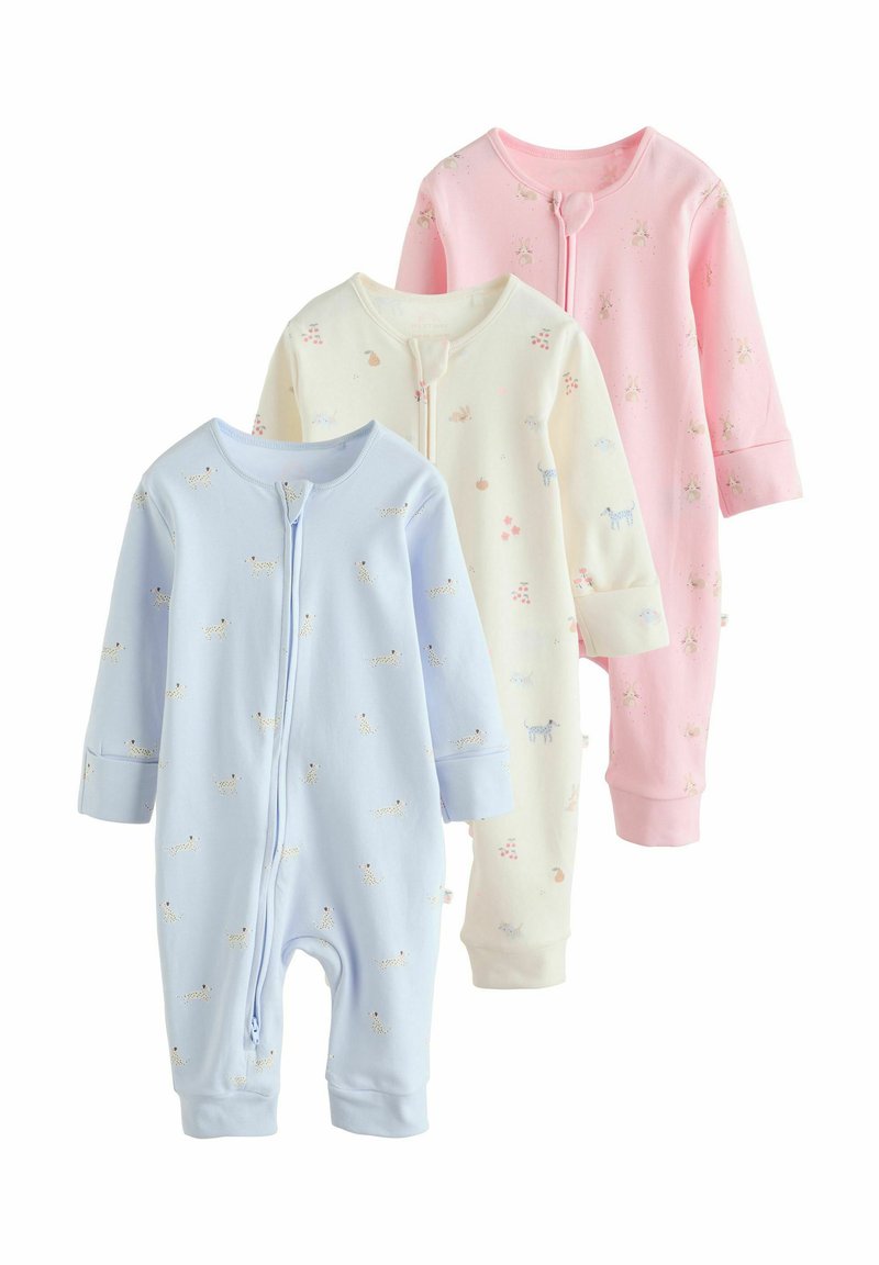 Next REGULAR FIT - TWO WAY ZIP 3 PACK - Pyjamas - multi pastel ...