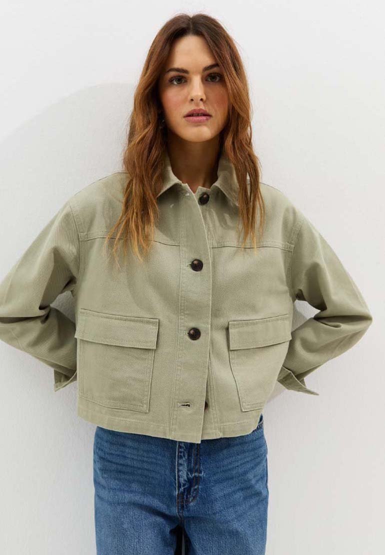 New Look FLAP POCKET - Jas - olive/olijfgroen - Zalando.nl