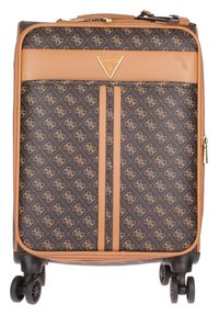Guess Wheeled suitcase - marrone/brown - Zalando