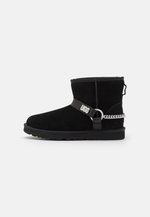 UGG CLASSIC MINI CHAINS - Snowboot/Winterstiefel - black/schwarz ...
