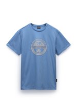 Napapijri BOLLO - T-shirt print - blue ashleigh/donkerblauw - Zalando.nl