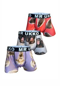 Mr Ukko 3-PACK ANIMAL SERIES - Panties - llama beaver monkey/rot ...