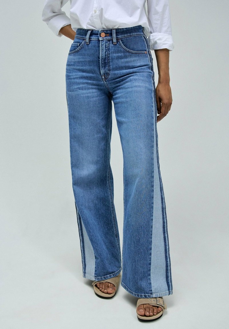 Salsa Jeans PUSH IN - Vaqueros a campana - blau/azul - Zalando.es