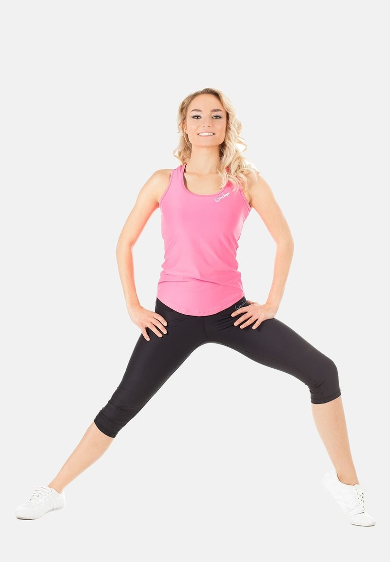 Winshape Top Neon Pink Neonroze Zalando Nl
