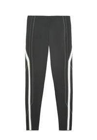 OYSHO PERFECT-ADAPT HIGH RISE WITH SEAMS - Collant - mottled dark grey ...