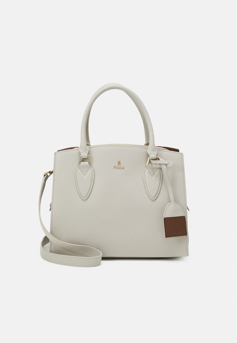 Furla MAGNOLIA - Handbag - perla/marmo/praline/off-white - Zalando.ie