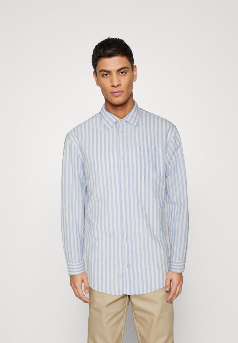 Jack & Jones PREMIUM JPRBLUSUMMER STRIPE L/S - Overhemd - cashmere blue ...