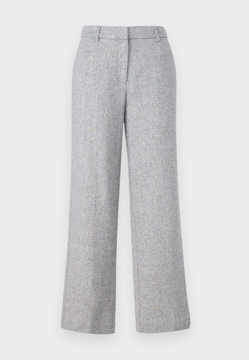 MSCH Copenhagen HERENA PANTS - Trousers - mottled light grey - Zalando ...