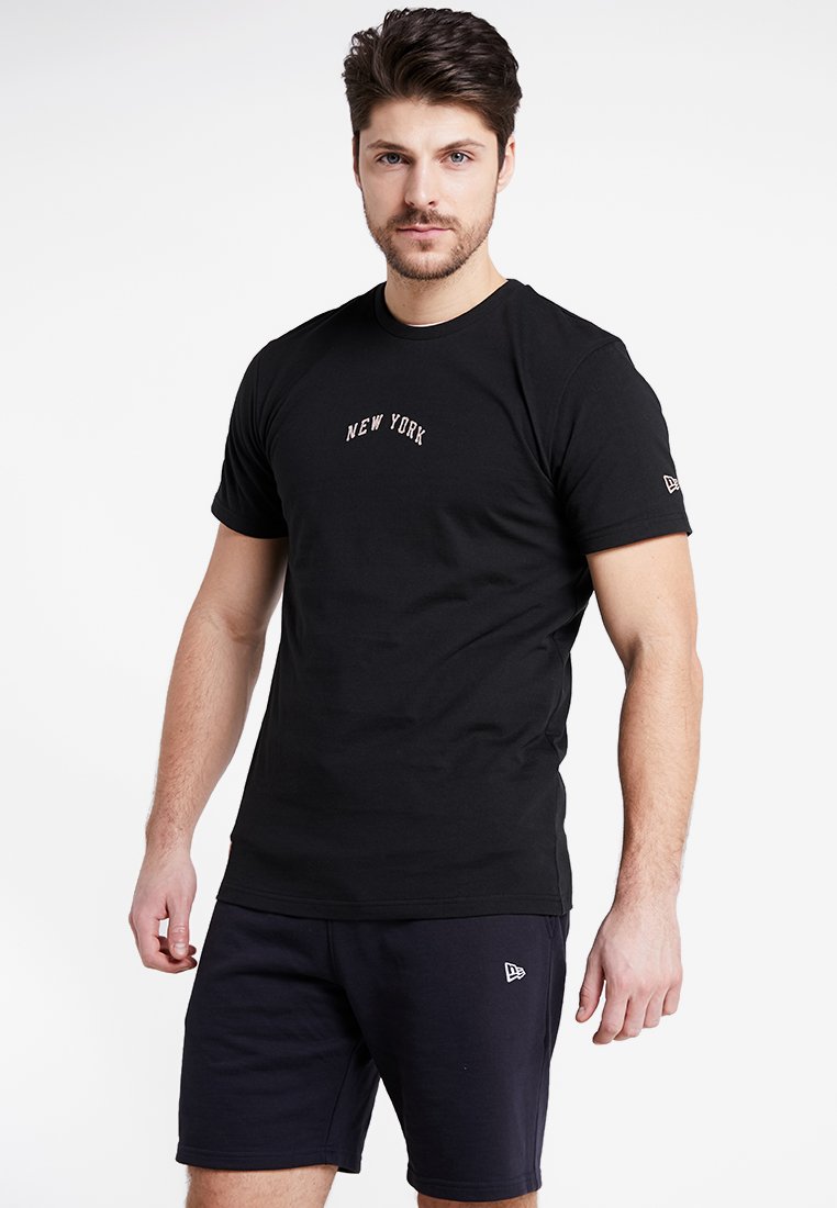 New Era MLB VINTAGE SCRIPT TEE - Print T-shirt - black - Zalando.de