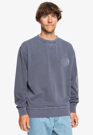 Arma CREW NECK WITH PATCHES - Sweatshirt - mid melange/hellgrau ...