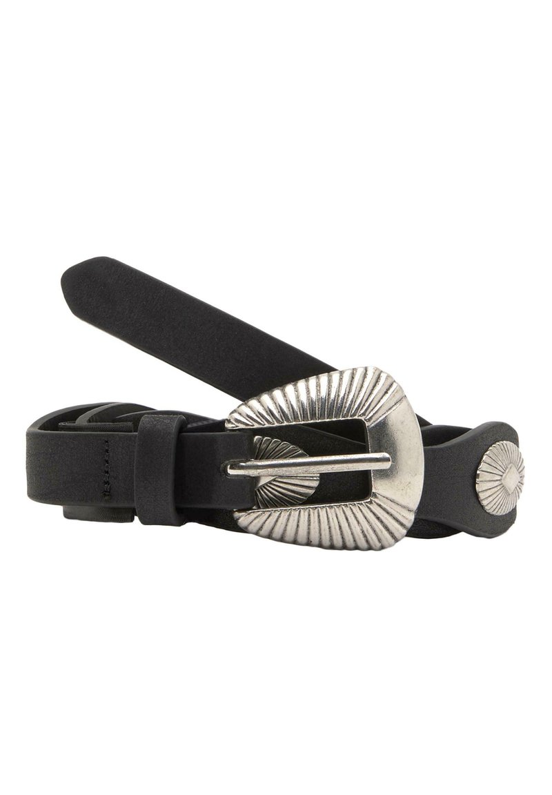 PULL&BEAR COWBOY WITH OVAL DETAILS - Bælter - black/sort - Zalando.dk