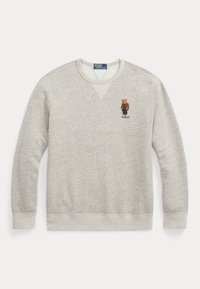 Polo Ralph Lauren LONG SLEEVE - Pusa - grey heather/hajutatud hall ...