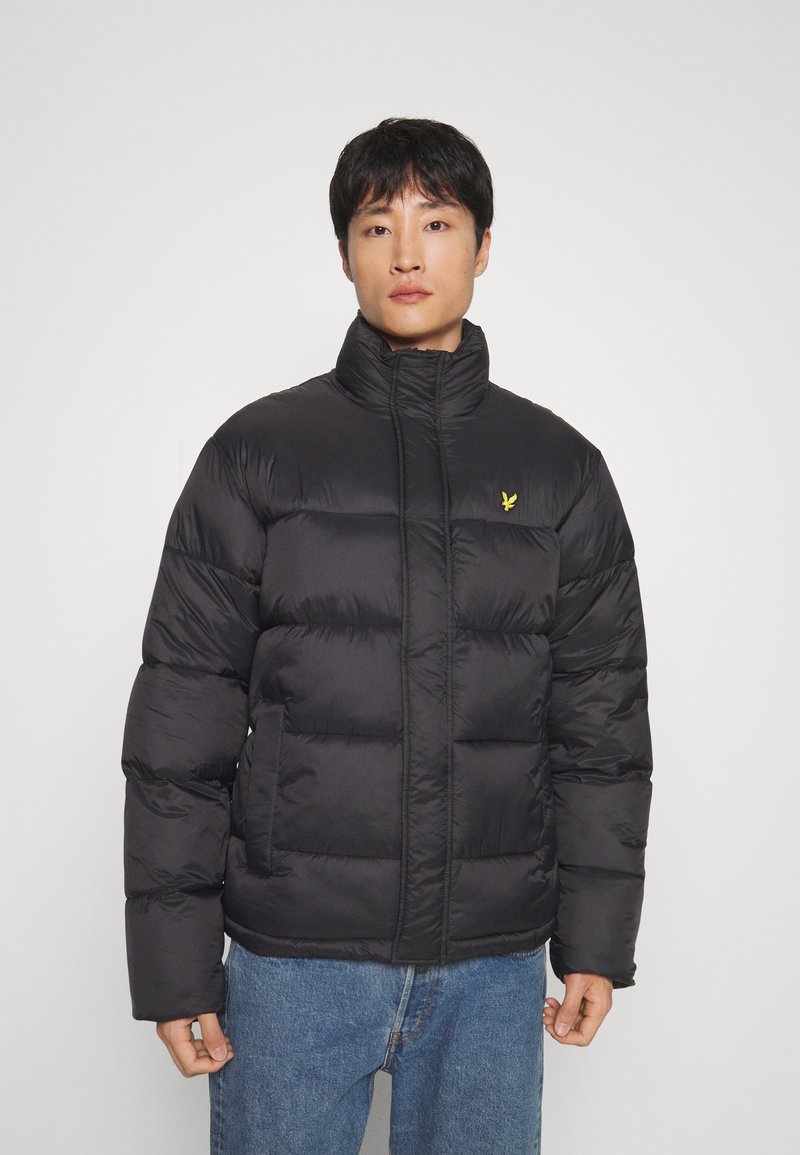 Lyle & Scott WADDED PUFFER JACKET - Winterjacke - jet black/schwarz ...