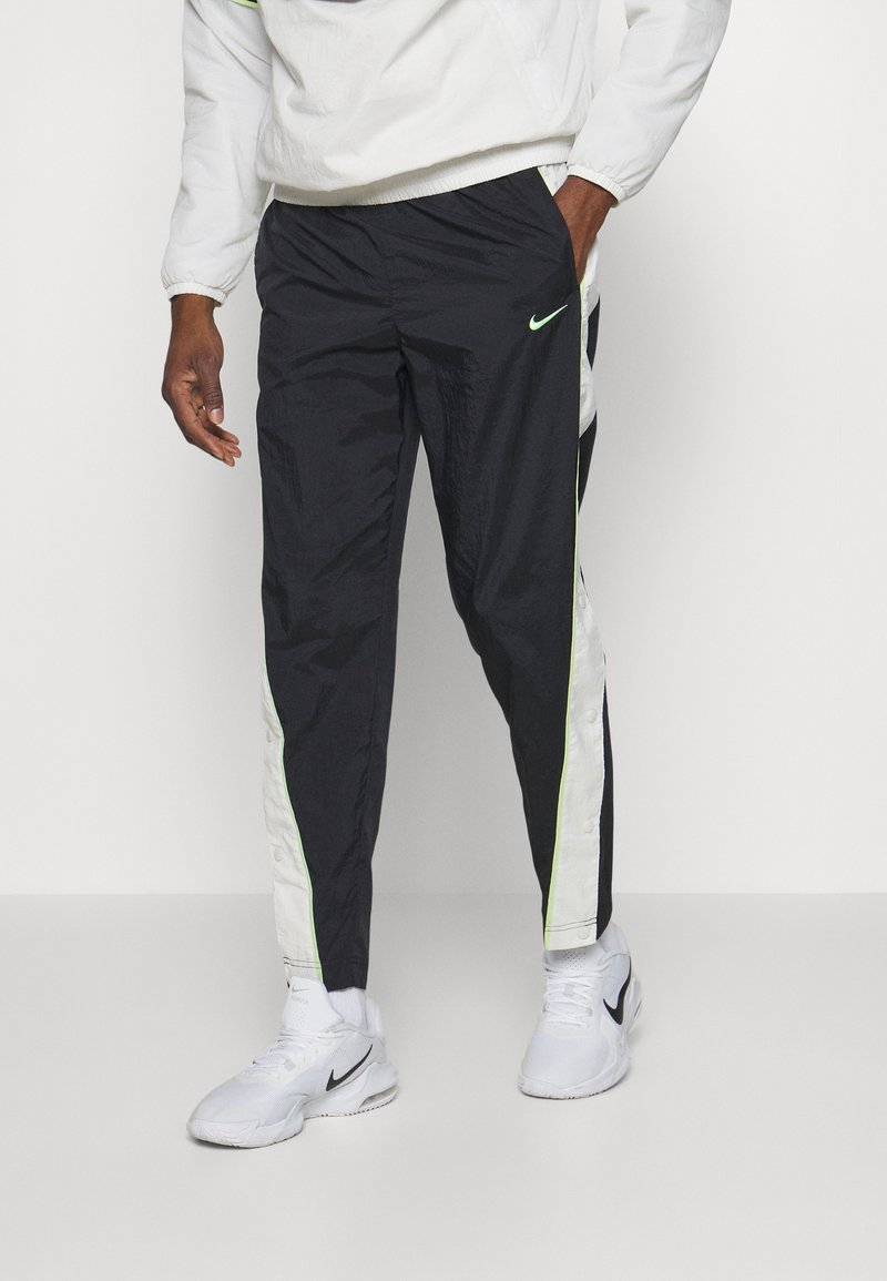 Nike Performance Pant Jogginghose Black Phantom Lime Blast Schwarz