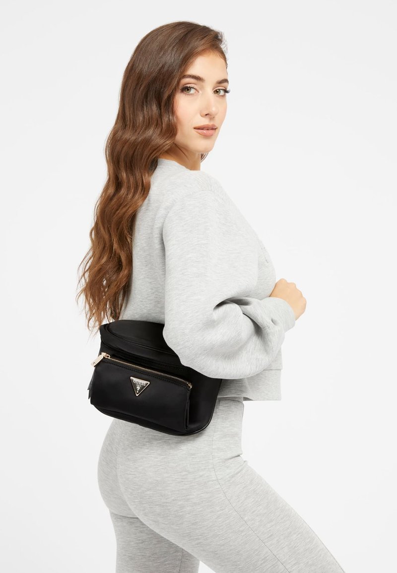 Guess POWER PLAY LOGO - Across body bag - nero/black - Zalando.ie