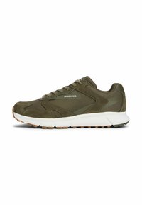 Tommy Hilfiger CLEAT MIXED TEXTURE WATERPROOF - Sneaker low - platinum ...