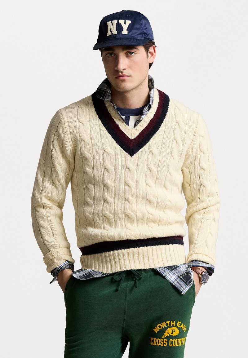 Polo Ralph Lauren - Sweter/mleczny - Zalando.pl