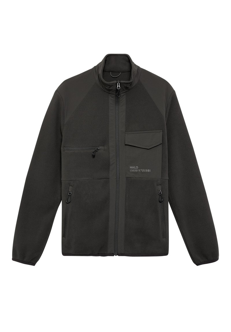 HALO PANELED - Fleecejacke - raven/schwarz - Zalando.at