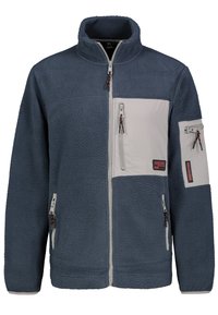 Sublevel Fleece jacket - dark-blue/blue - Zalando