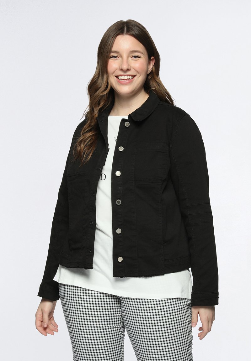 Fiorella Rubino Veste en jean - nero/noir - ZALANDO.FR