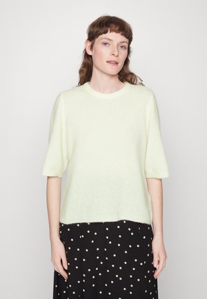 Gestuz ALPHA DOT BOX - Strickpullover - ivory/weiß - Zalando.at