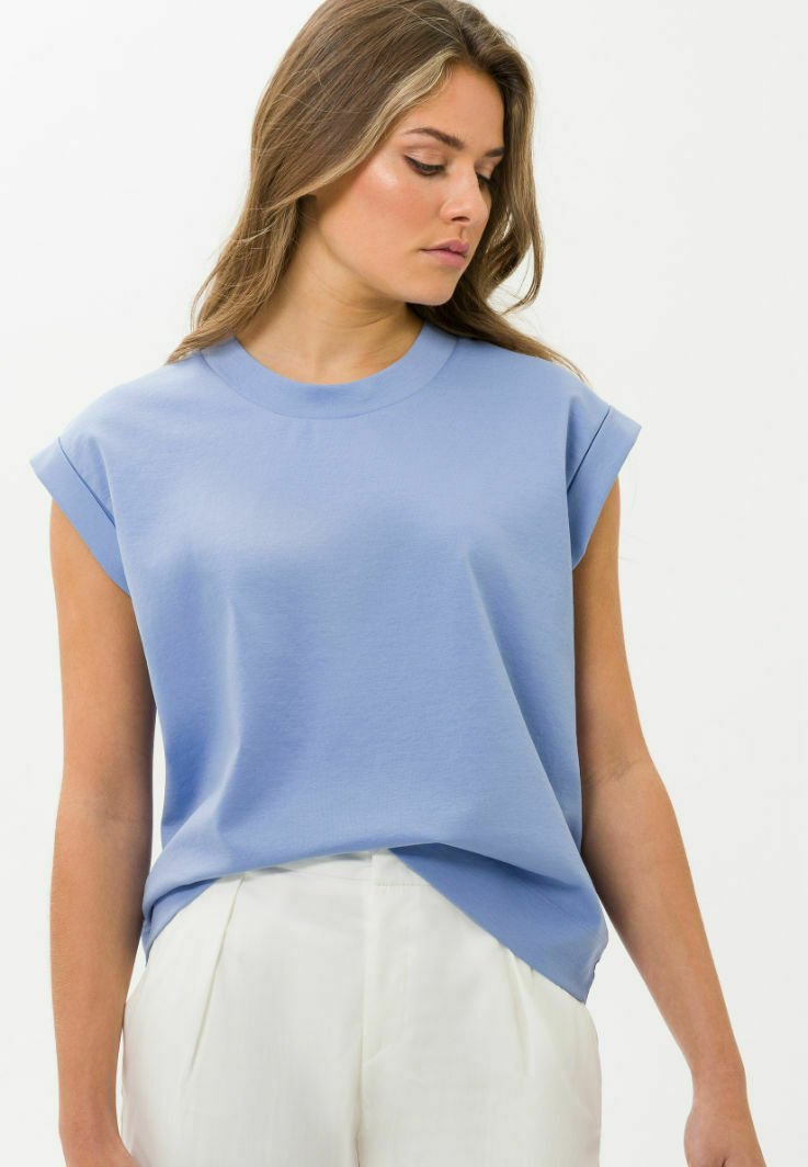 BRAX STYLE FELI - T-Shirt basic - sky blue/hellblau - Zalando.at
