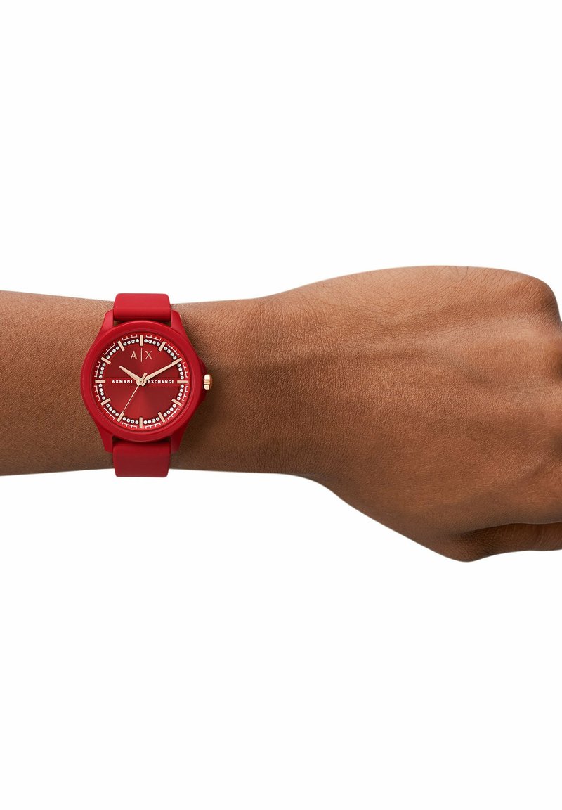 Armani Exchange TRADITIONAL - Uhr - red/rot - Zalando.de