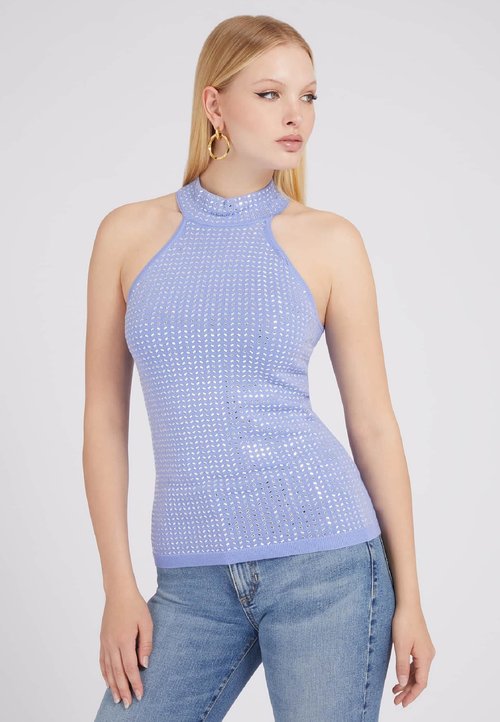 Guess ES SL SHAYNA OTTOMAN MK NK TOP - Top - rose/pink - Zalando.ch