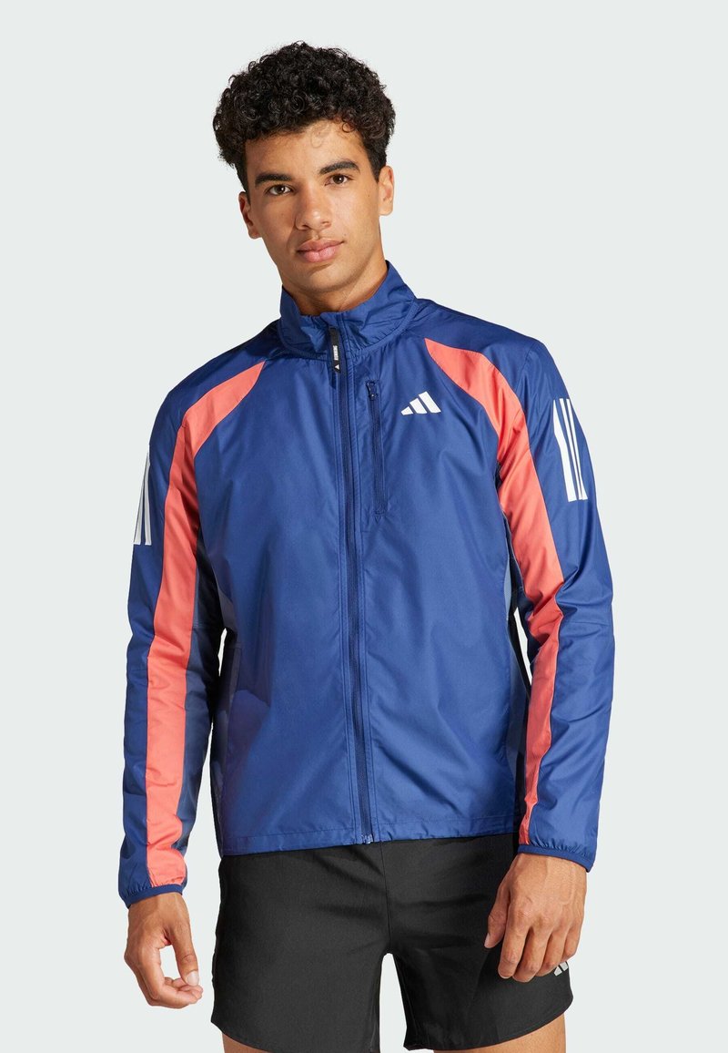 adidas Performance OWN THE RUN COLORBLOCK - Windbreaker - dark blue ...