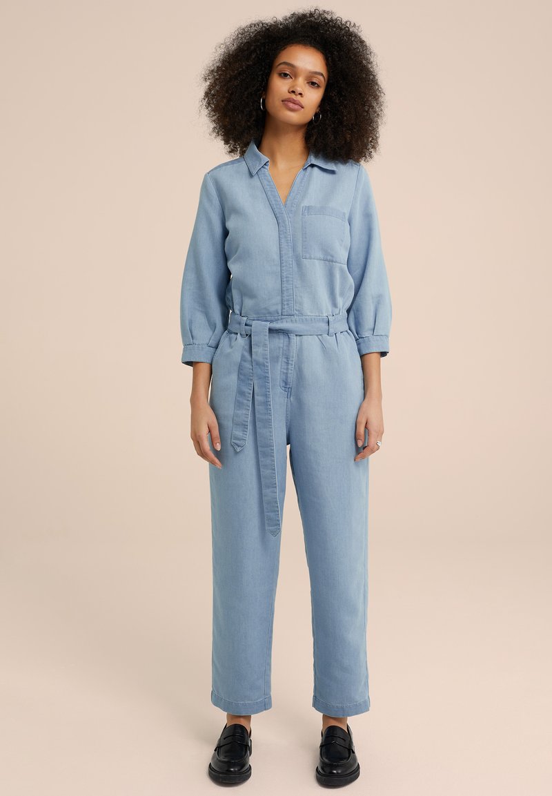 WE Fashion RIDGE - Mono - blue/azul claro - Zalando.es