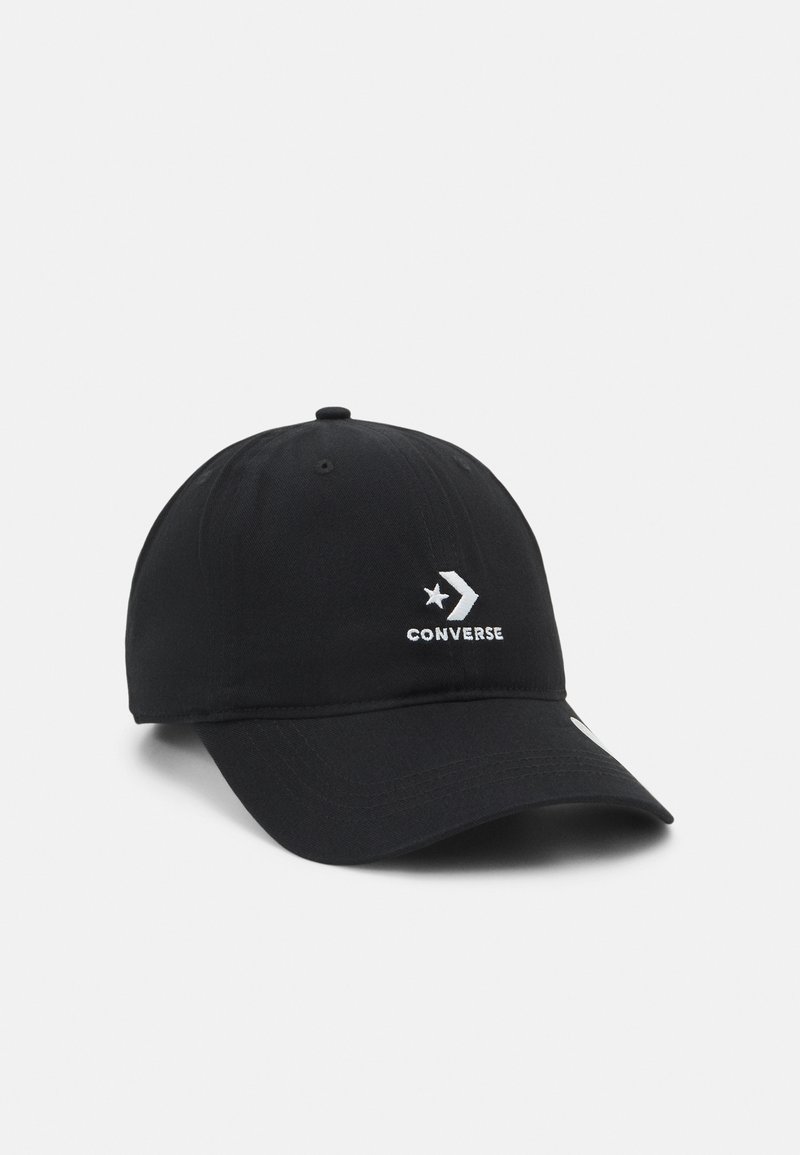 Converse STACKED LOGO UNISEX - Cap - black - Zalando.ie