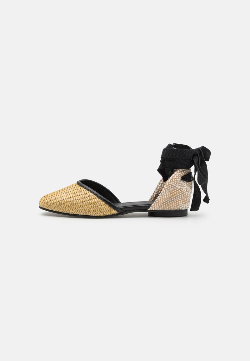 Castañer GASBY - Sandaalit nilkkaremmillä - black/musta - Zalando.fi