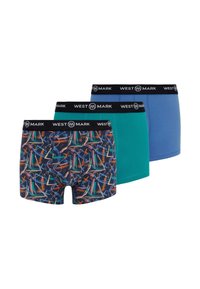 WESTMARK LONDON 3-PACK - Shorty - blue aop green blue/bleu - ZALANDO.FR