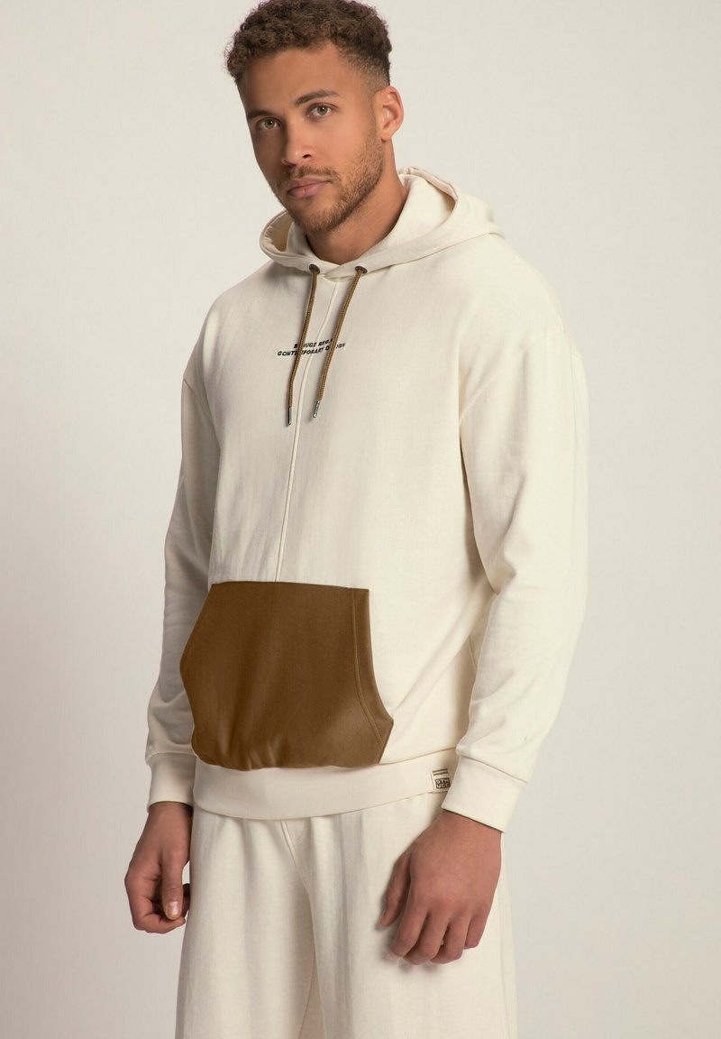 STHUGE Mikina s kapucí - taupe/světle hnědošedá - Zalando.cz