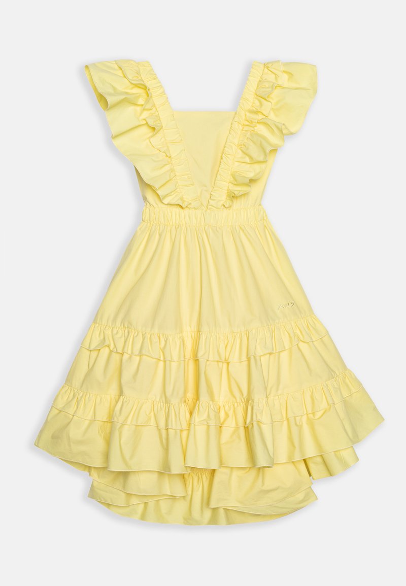 Monnalisa ABITO CON GALE - Cocktailkleid/festliches Kleid - giallo/gelb ...