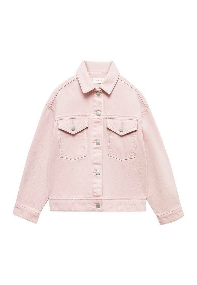 Mango Kids SABINA - Denim jacket - lyserød/pink - Zalando.co.uk