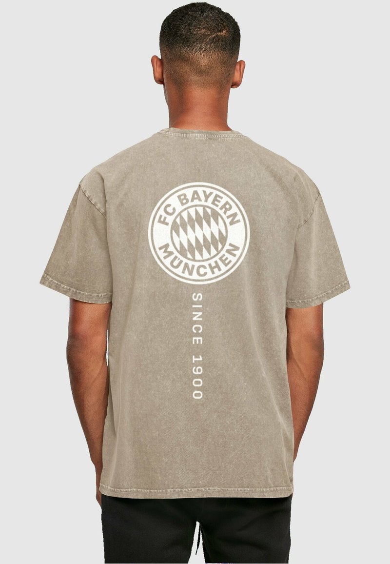 FC Bayern München ACID WASHED HEAVY OVERSIZE TEE - Camiseta estampada ...