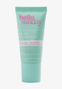 Hello Sunday HELLO SUNDAY THE ONE FOR YOUR EYES MINERAL EYE CREAM SPF50 ...